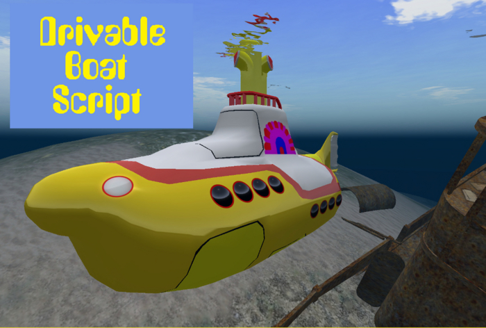 Second Life Marketplace - Boat Script